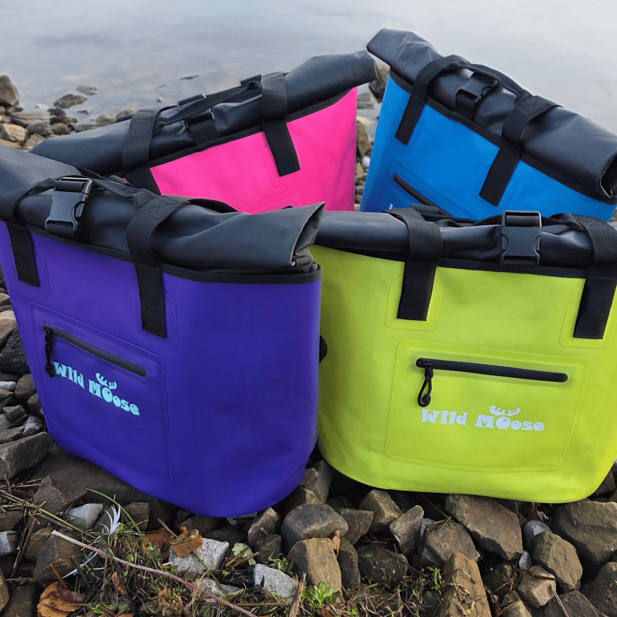 Waterproof Tote Bags | Roll Top & Lightweight - Wild Moose