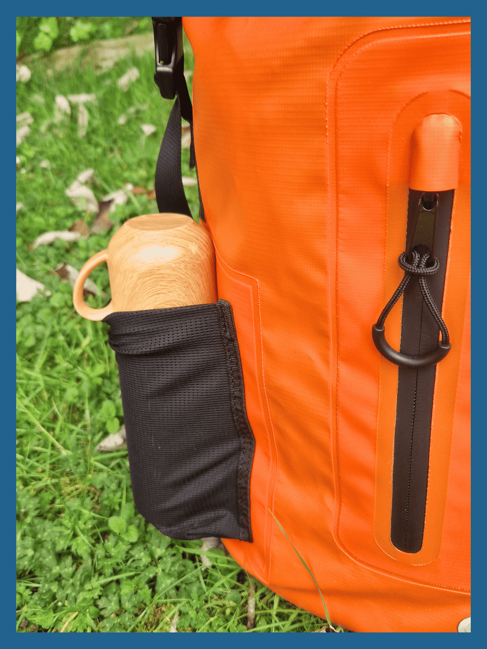 Caribou waterproof backpack 45L - flame orange – Wild Moose